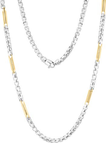 EFFY Men's Two-Tone Mixed Chain Necklace | Nordstromrack