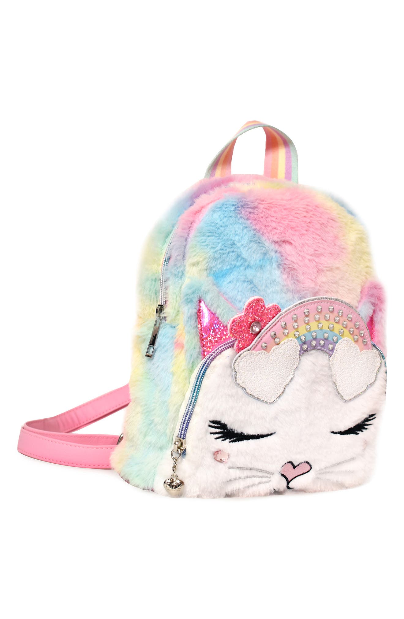 OMG Accessories Kids' Bella Faux Fur Mini Backpack | Nordstromrack