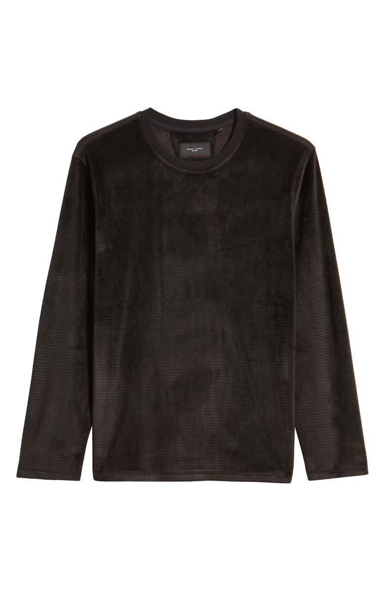 Daniel Buchler Chainlink Velour Long Sleeve Pajama T-Shirt | Nordstrom