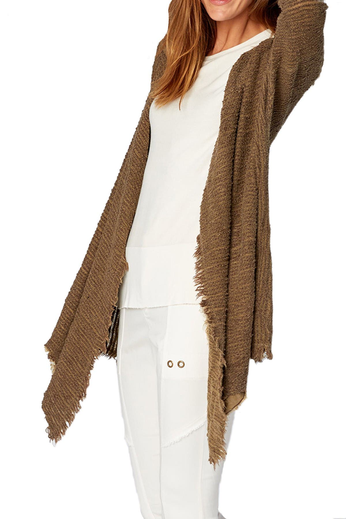 XCVI Wearables Nell Frayed Hem Cardigan | Nordstromrack