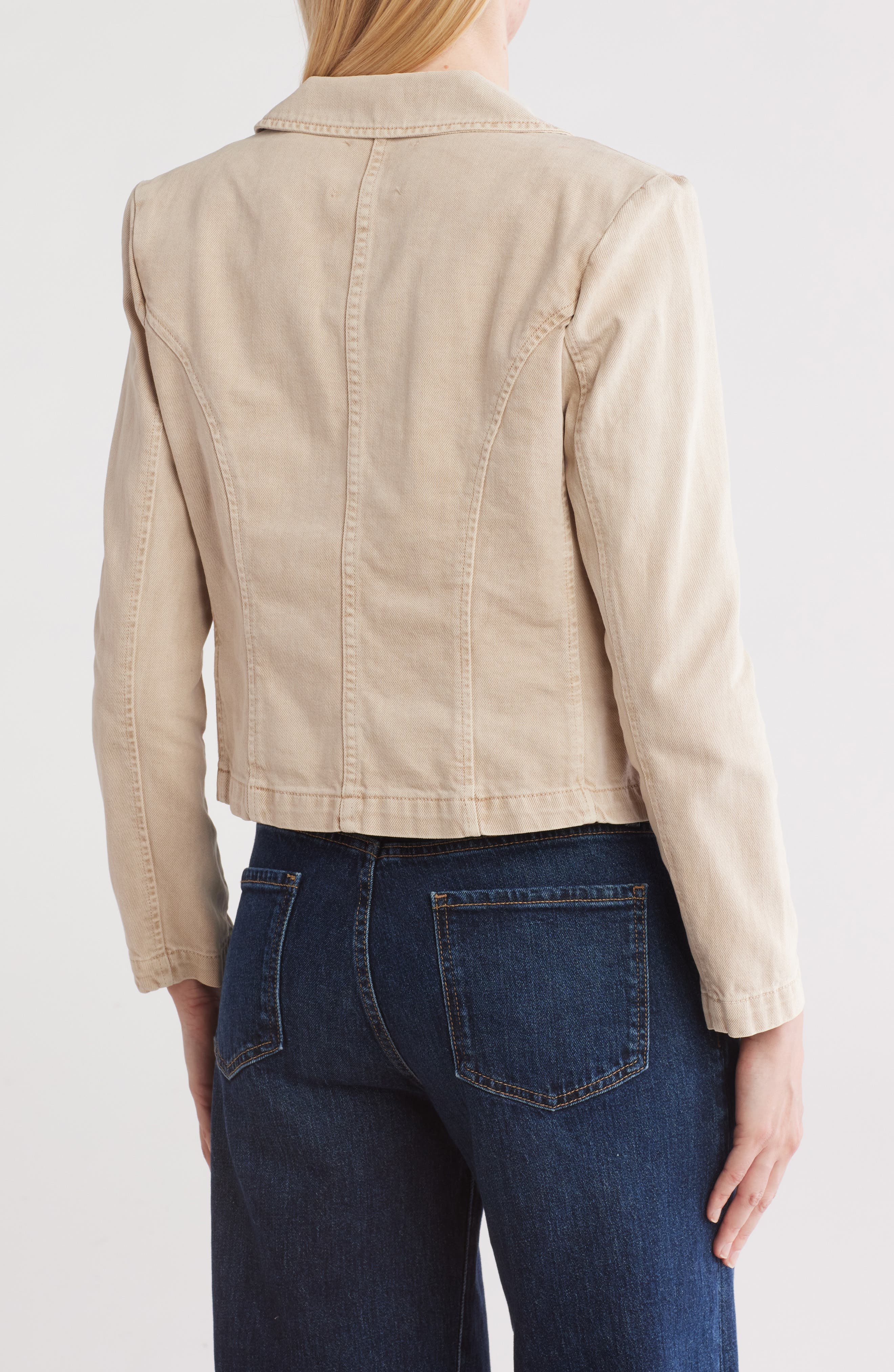 L'AGENCE Wayne Double Breasted Crop Blazer | Nordstromrack