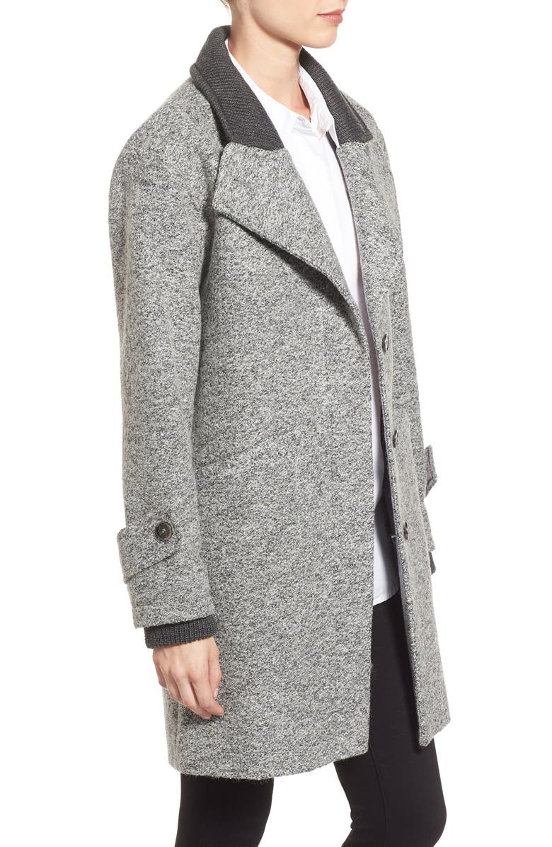 French Connection Tweed Boyfriend Coat | Nordstrom