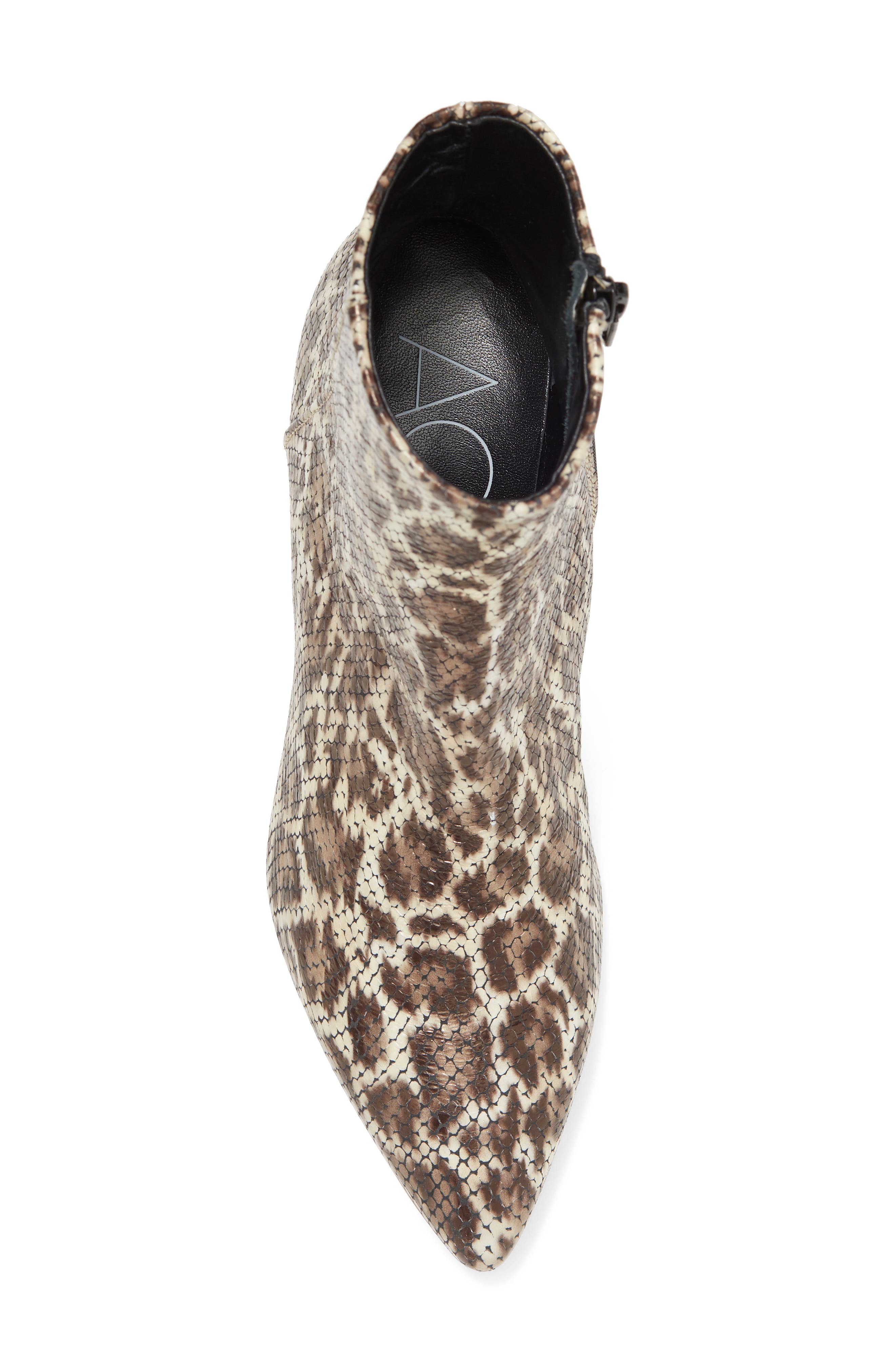 AGL Marette Snake-Embossed Leather Boot (Women) | Nordstromrack
