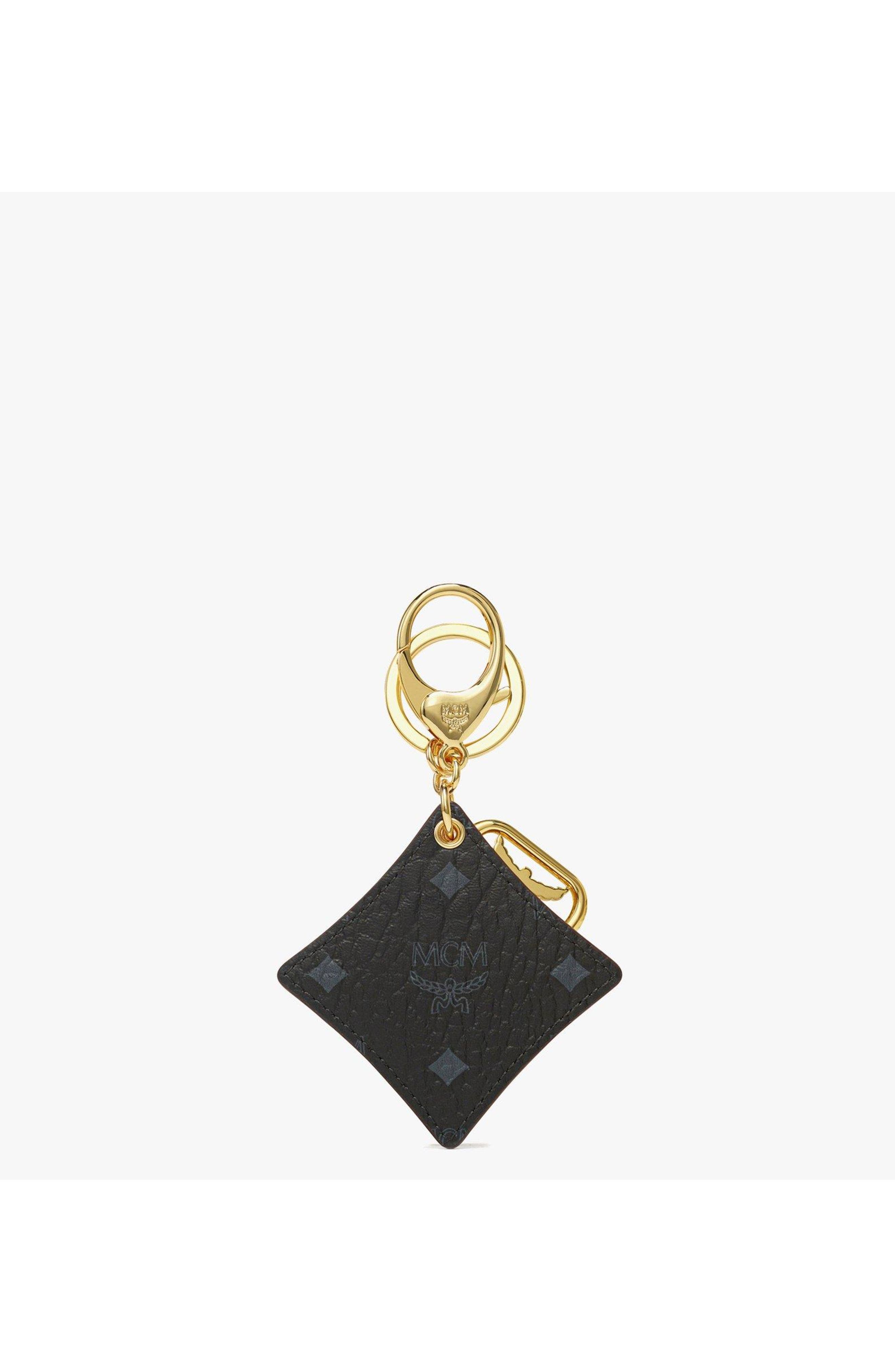 MCM Aren Bicolor Diamond Key Charm in Visetos | Nordstrom