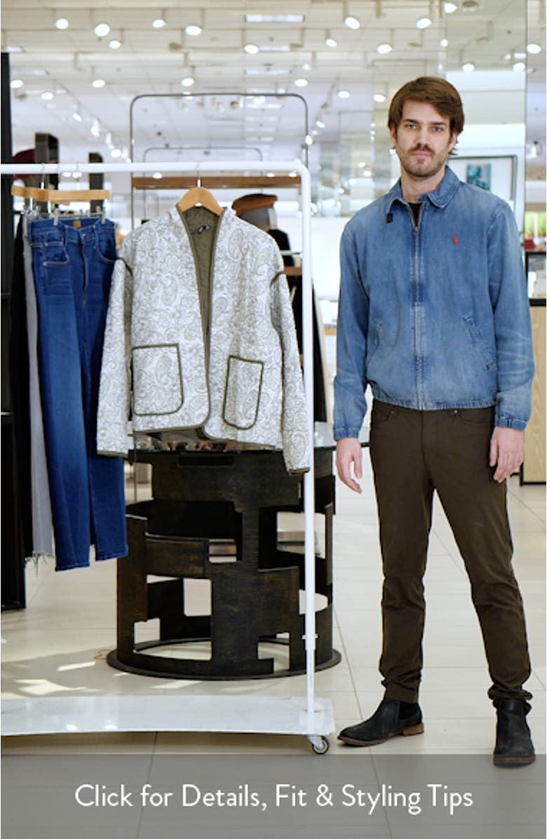 VERO MODA Jane Paisley Quilted Jacket | Nordstromrack