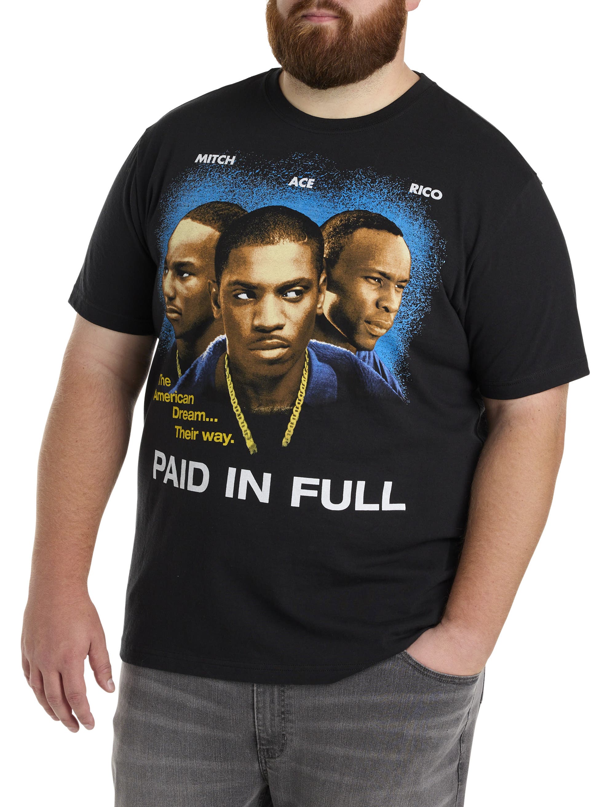 True Nation by DXL Big & Tall Paid In Full Graphic Tee | Nordstrom