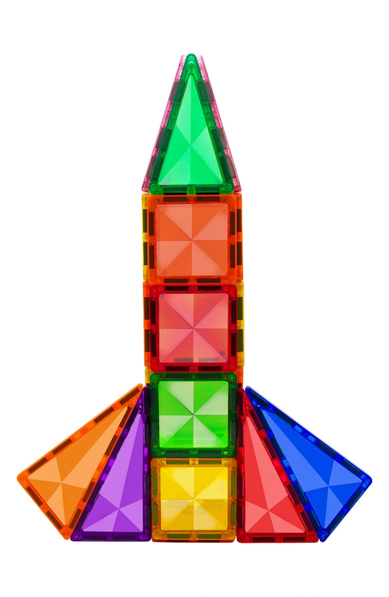 PICASSO TILES 30 Piece Magnetic Building Block Mini Diamond Series ...