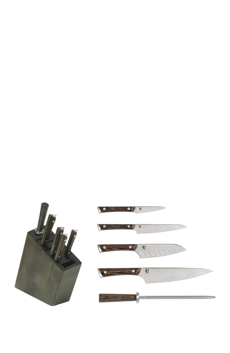 SHUN CUTLERY Kanso 6-Piece Knife Block Set | Nordstromrack