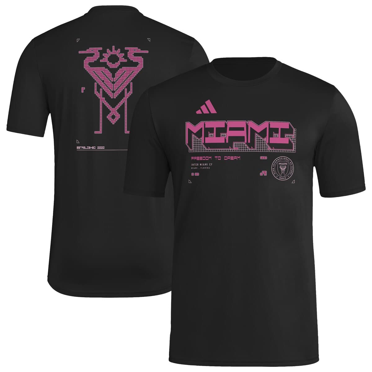 adidas Men's adidas Black Inter Miami CF 2026 Anthem AEROREADY Pregame ...