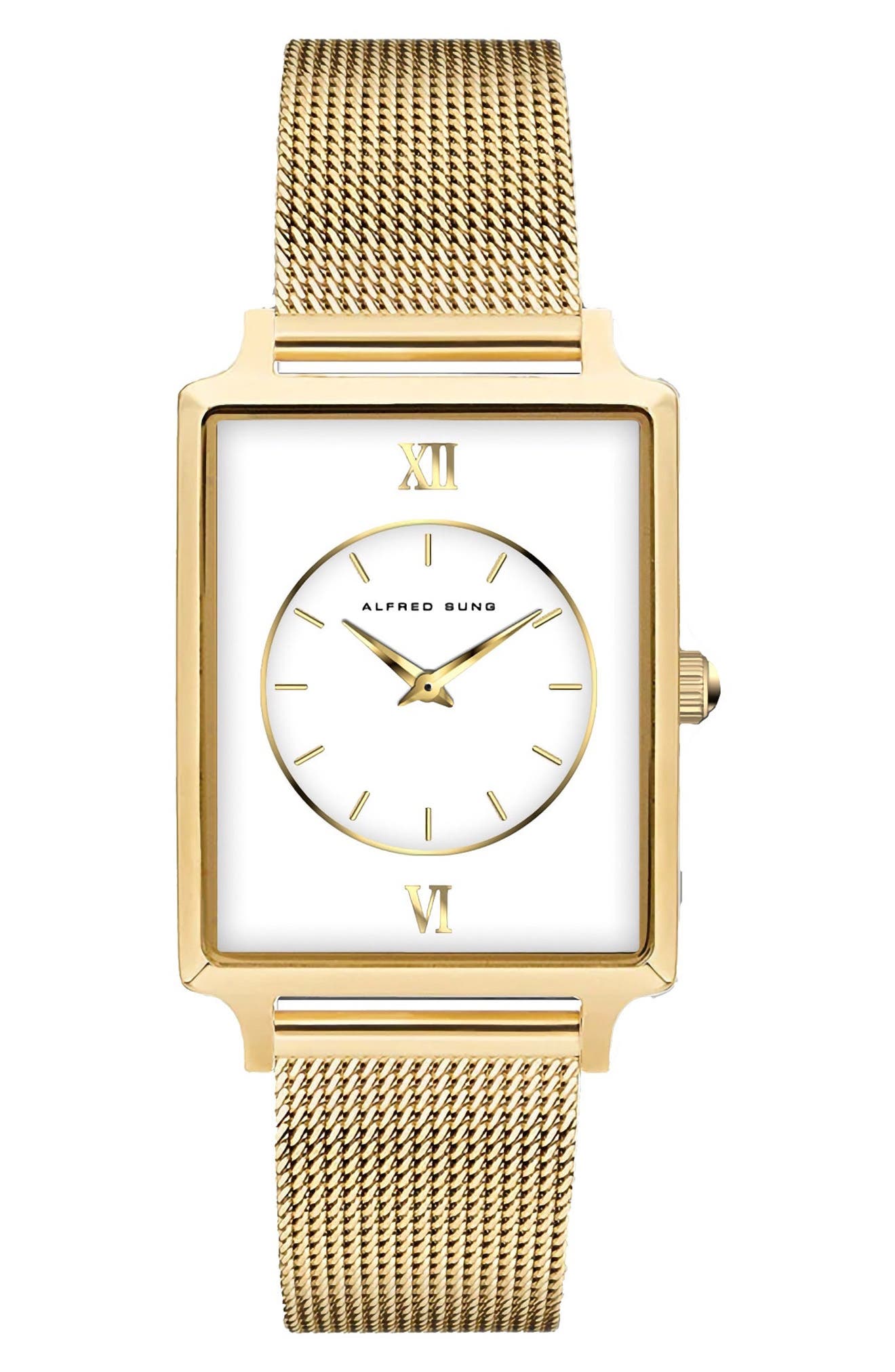 Alfred Sung Horizon Bracelet Watch, 23mm x 28mm | Nordstromrack