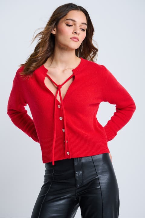 Women's Red Cashmere Sweaters | Nordstrom