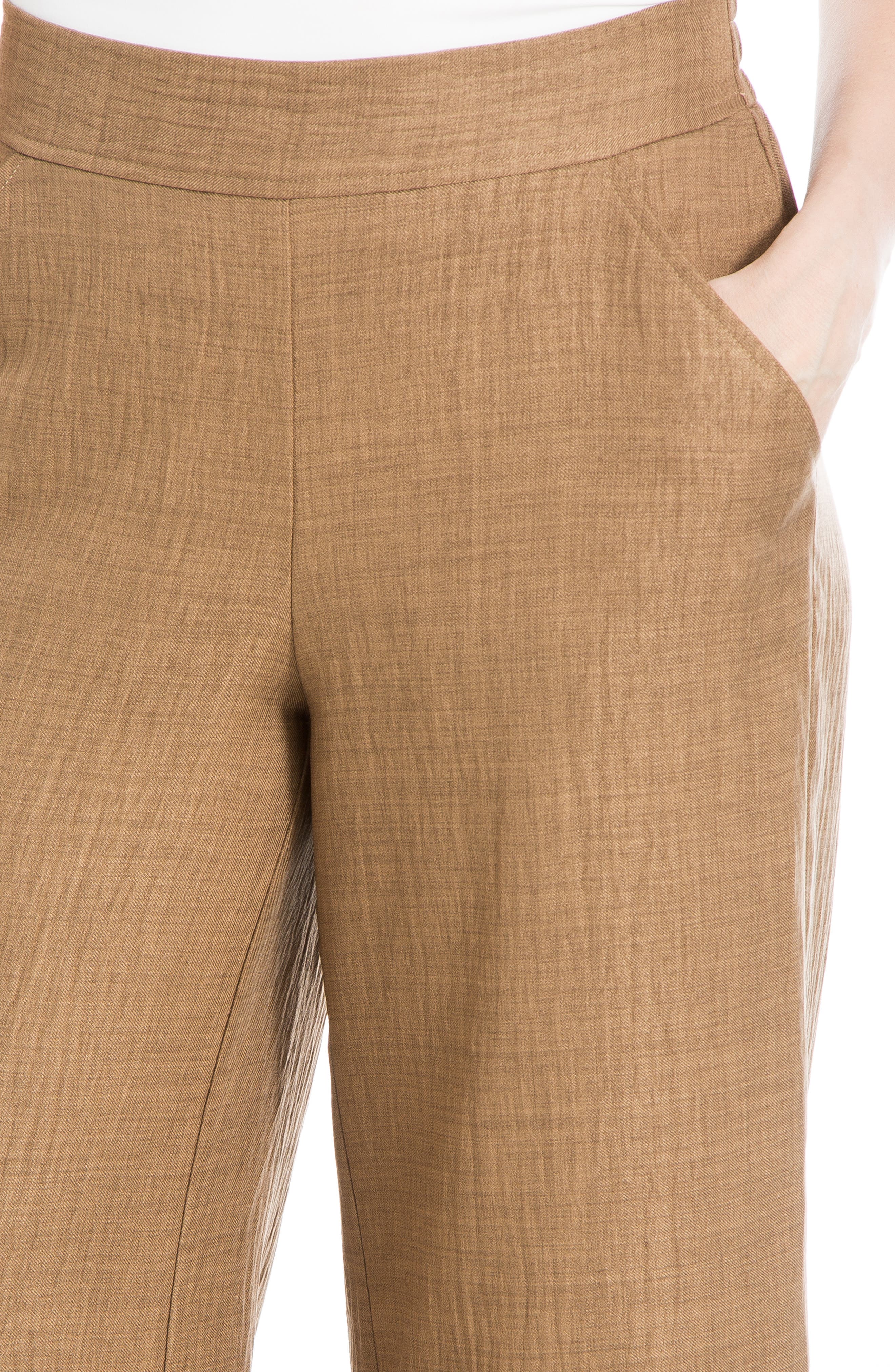 MAX STUDIO Textured Wide Leg Pants | Nordstromrack