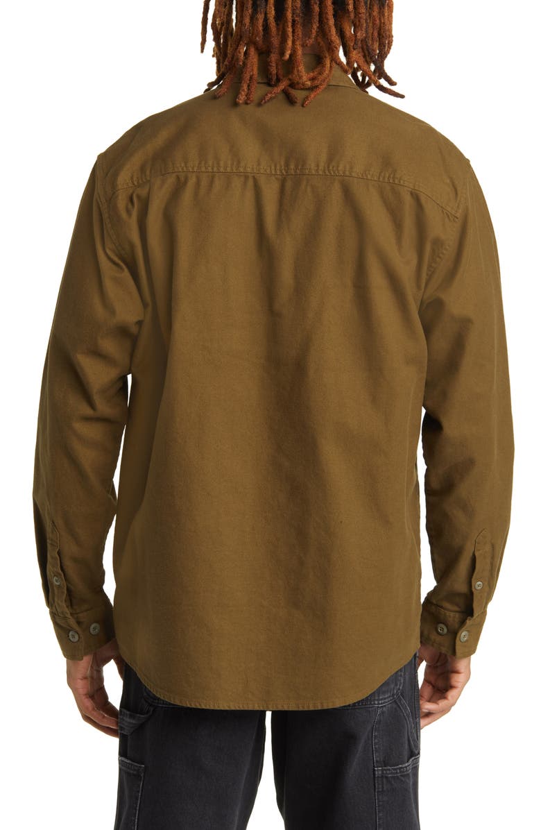 Carhartt Work In Progress Milford Zip Front Cotton Twill Shirt Jacket ...