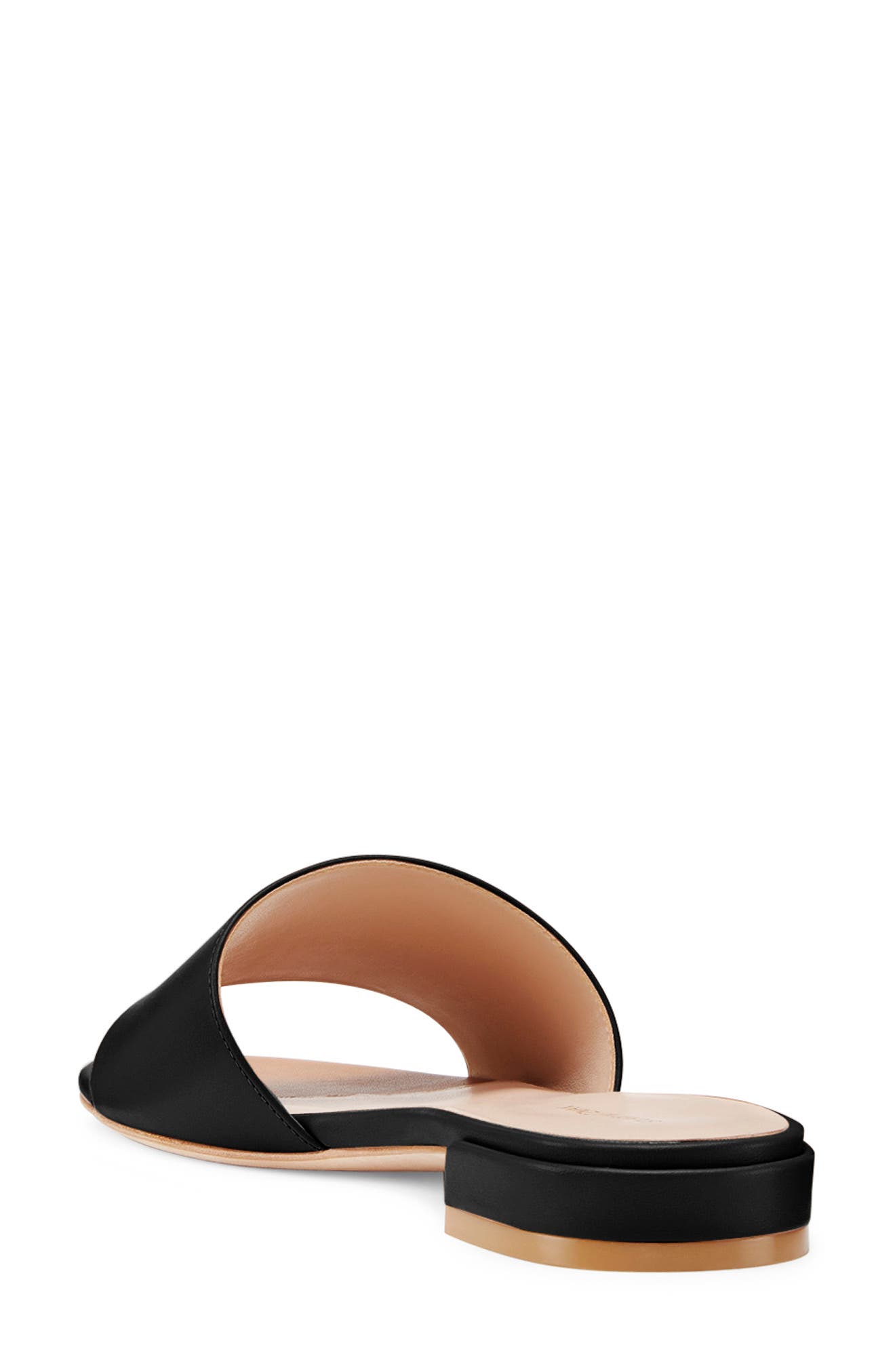 Stuart Weitzman Catherine Leather Slide Sandal (Women) | Nordstromrack