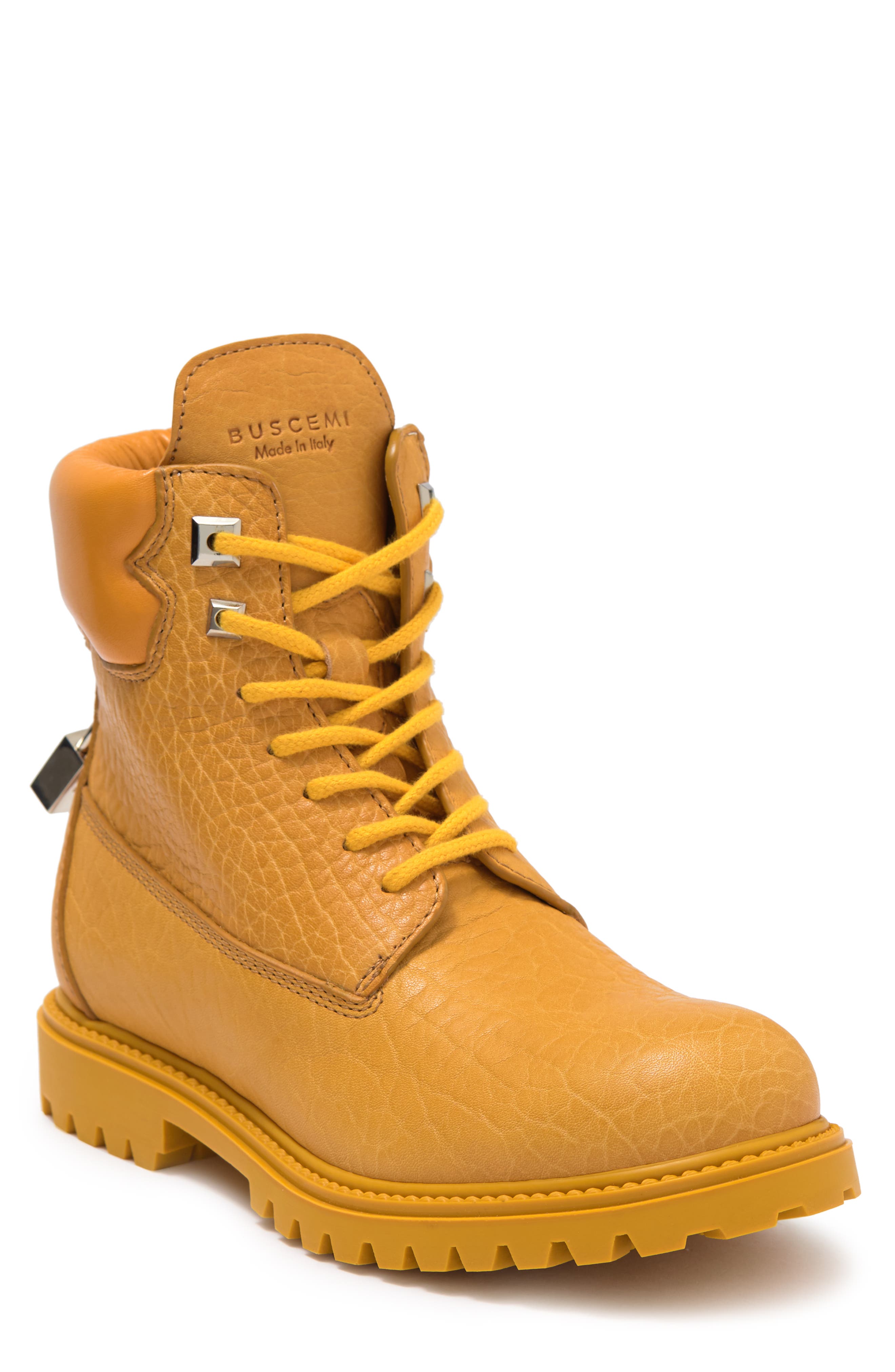 Buscemi Site Leather Lace-Up Boot | Nordstromrack