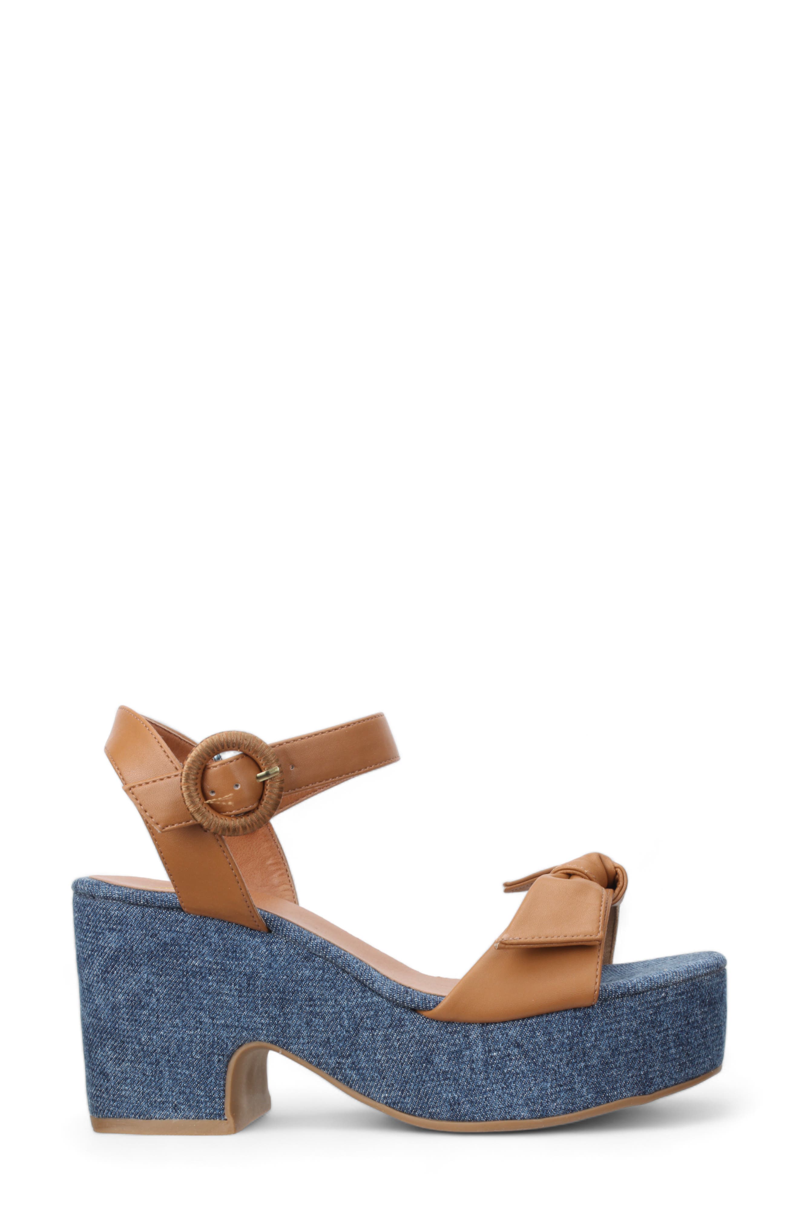 Love Rio Hazel Knotty Platform Sandal (Women) | Nordstromrack