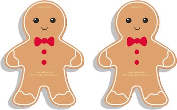 sugarfina Gingerbread Man Set of 2 2-Piece Candy Bento Boxes | Nordstrom
