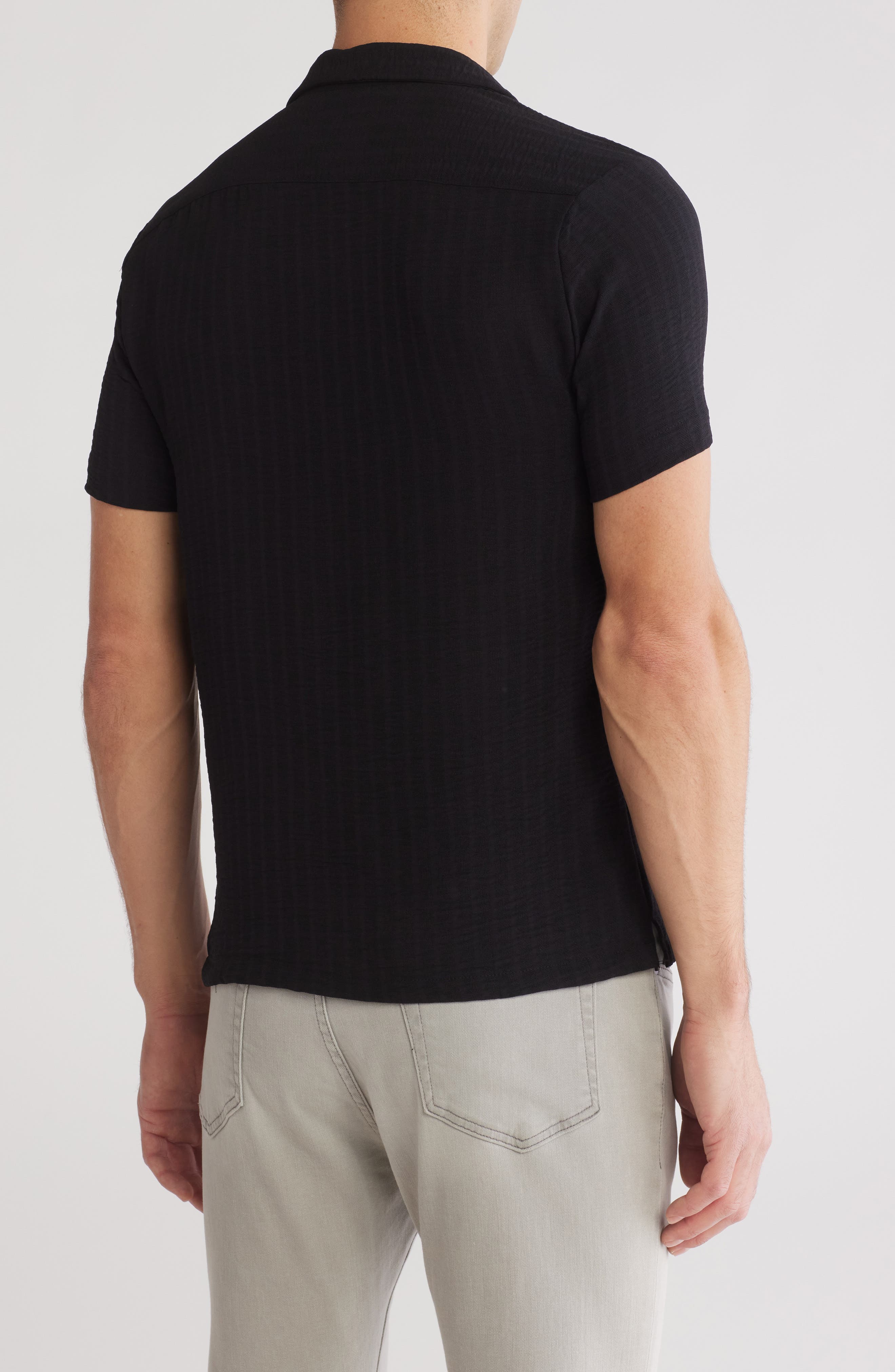 DENIM AND FLOWER Textured Knit T-Shirt | Nordstromrack