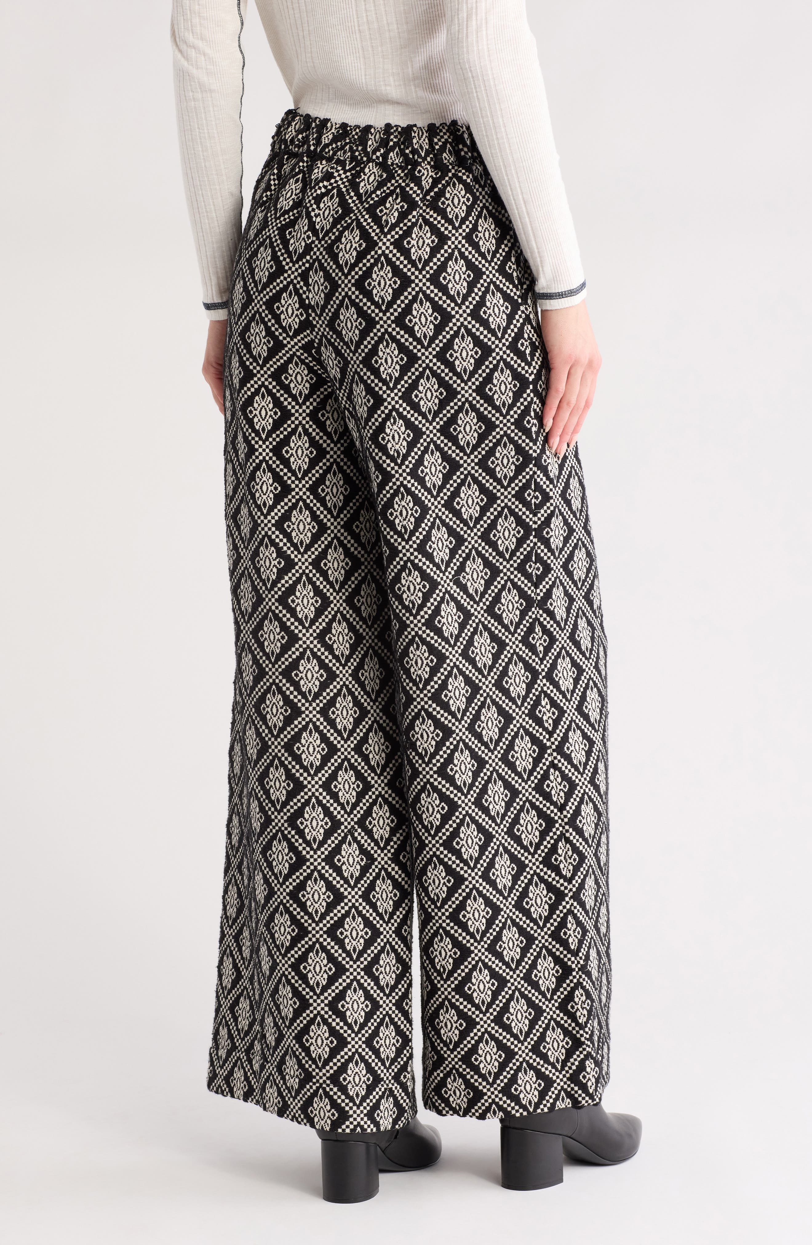 MOTHER The Quickie Ponty Prep Wide Leg Pants | Nordstromrack