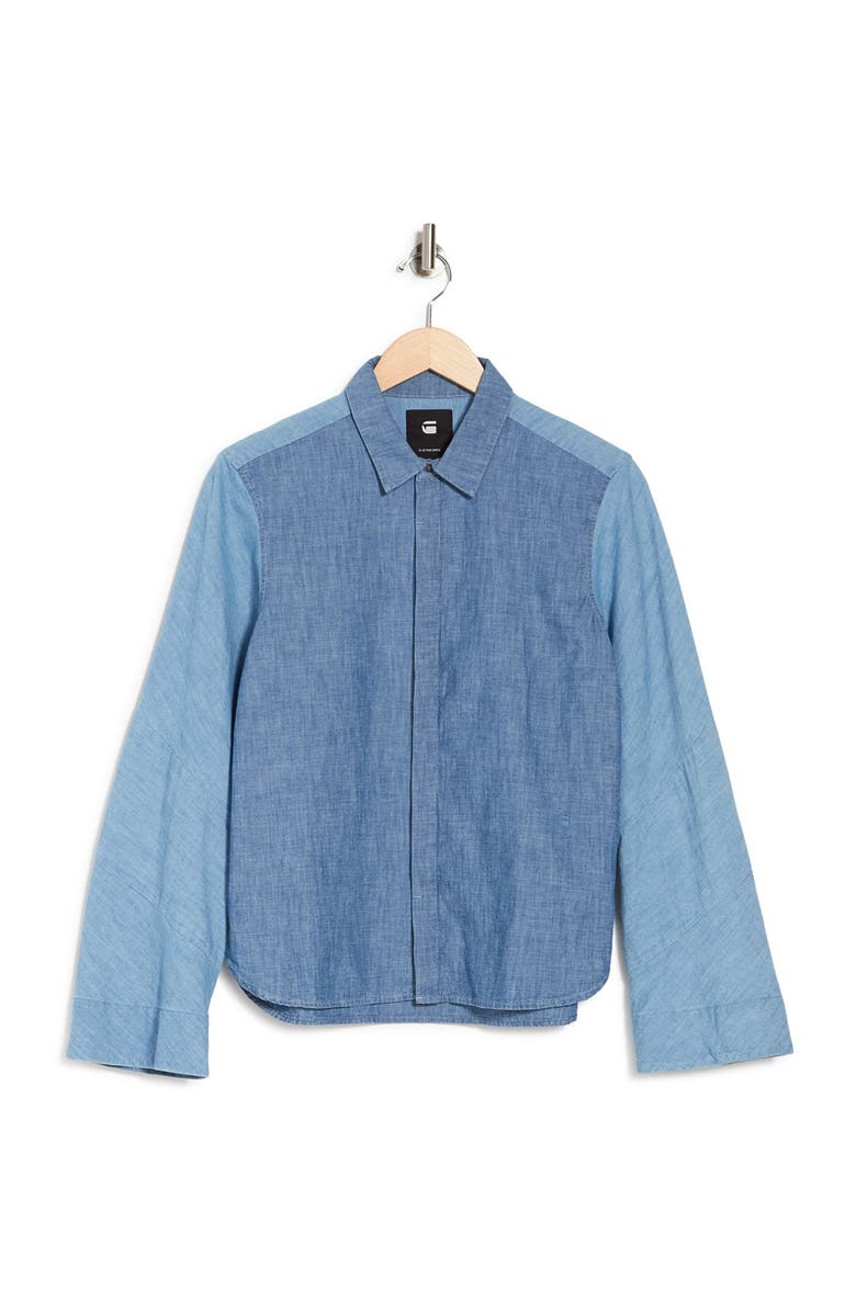 G-Star RAW Spiraq Two-Tone Button Down Shirt | Nordstromrack