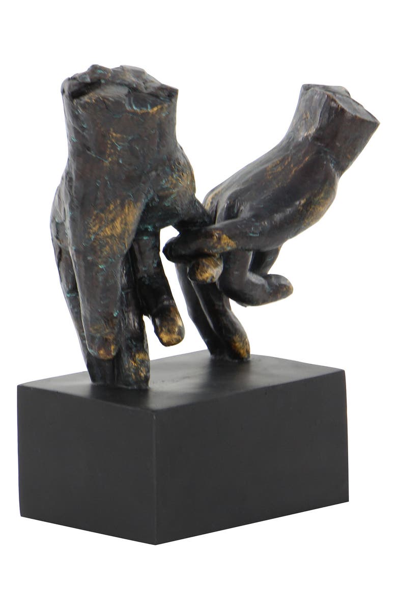VIVIAN LUNE HOME Black Polystone Hands Sculpture | Nordstromrack