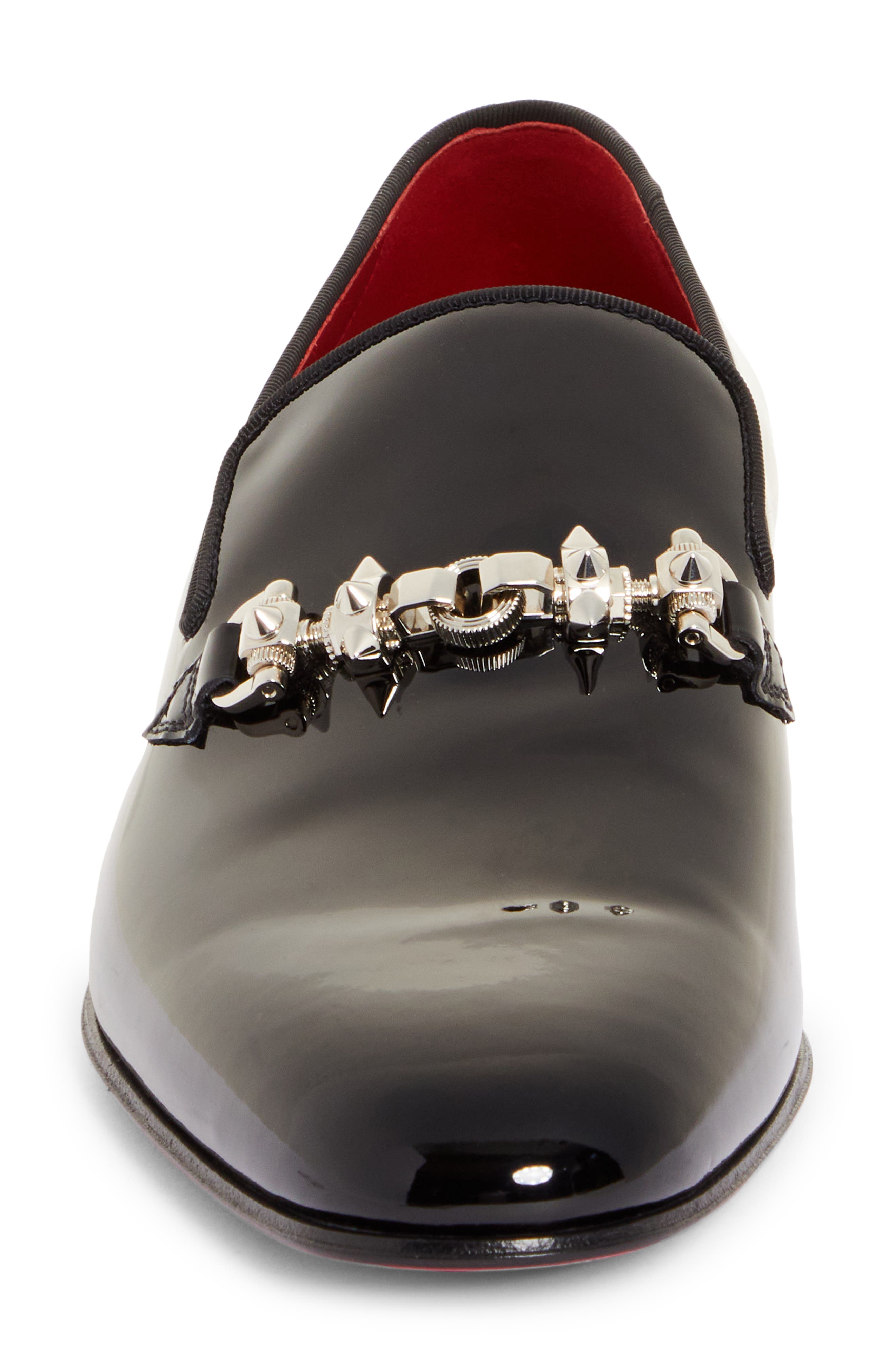 Christian Louboutin Equiswing Patent Bit Loafer (Men) | Nordstromrack