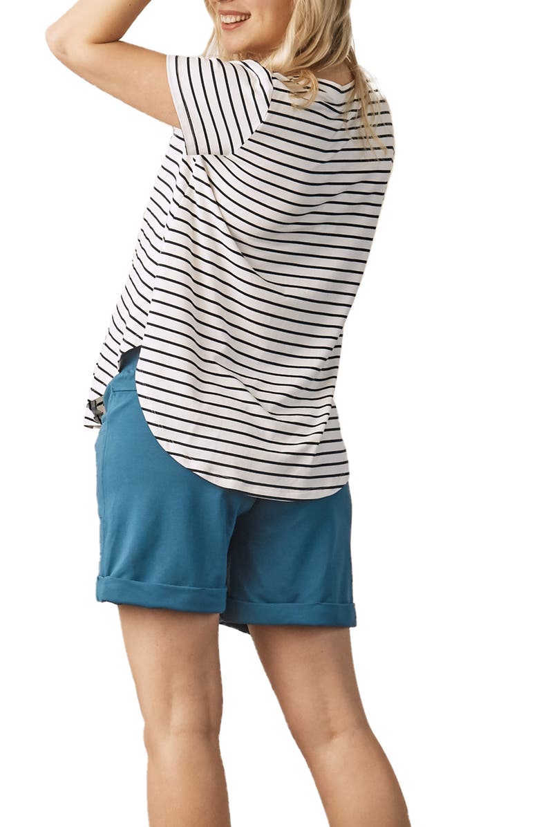 Angel Maternity Cotton & Modal Maternity Shorts | Nordstrom