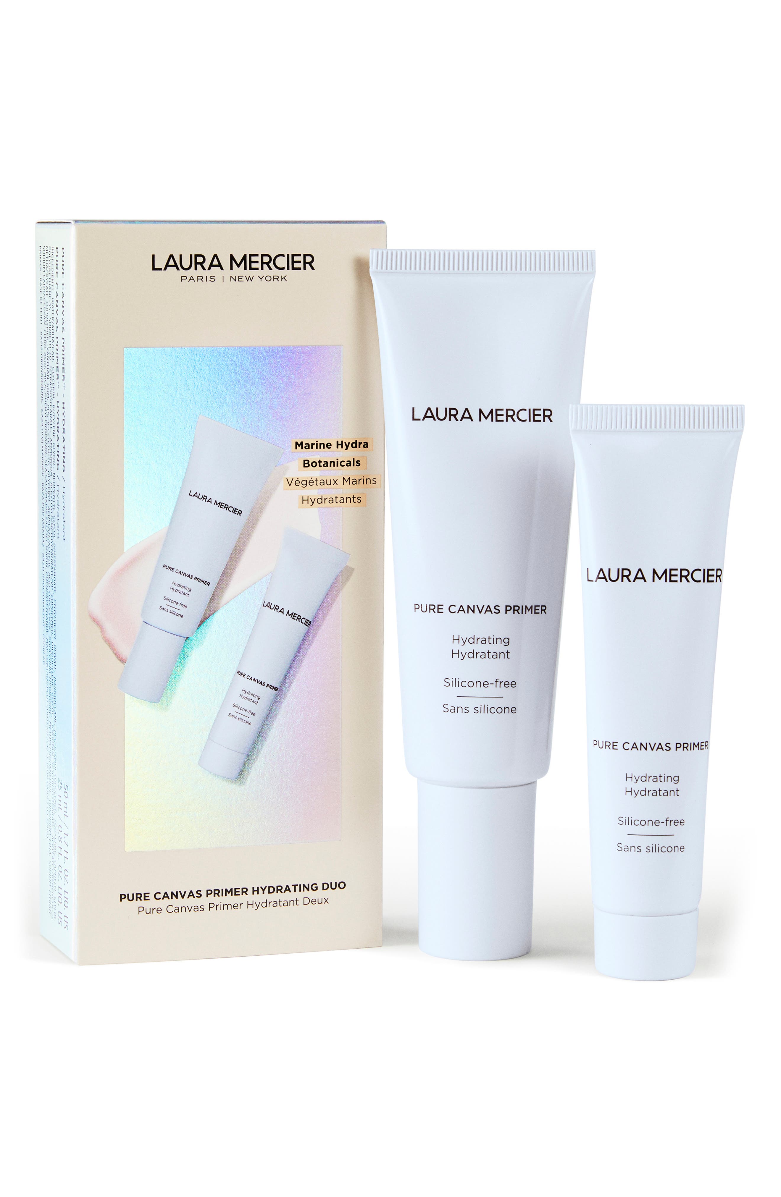 Laura Mercier Hydrating Pure Canvas Primer Duo $63 Value | Nordstromrack