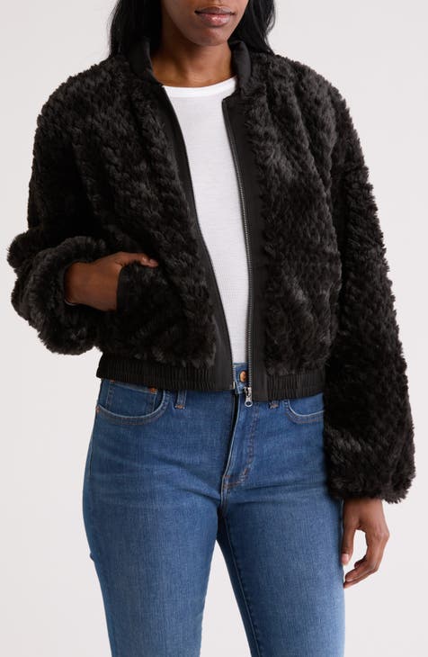 Women's Faux Fur Bomber Jackets | Nordstrom Rack