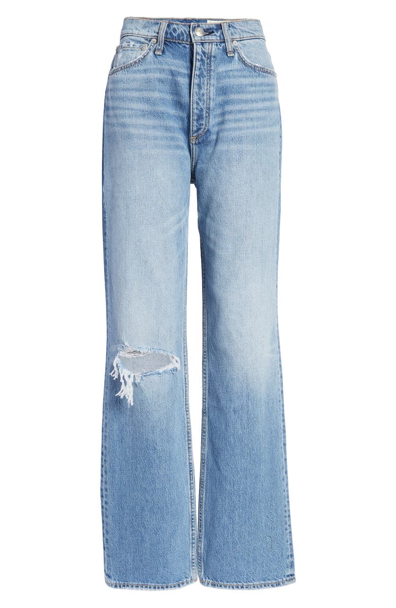rag & bone Alex High Waist Straight Leg Jeans | Nordstromrack