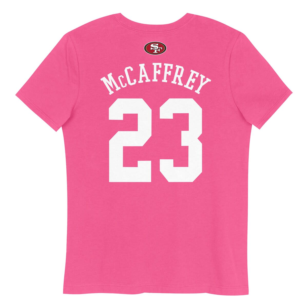 Nike Girls Youth Christian McCaffrey Pink San Francisco 49ers Player ...
