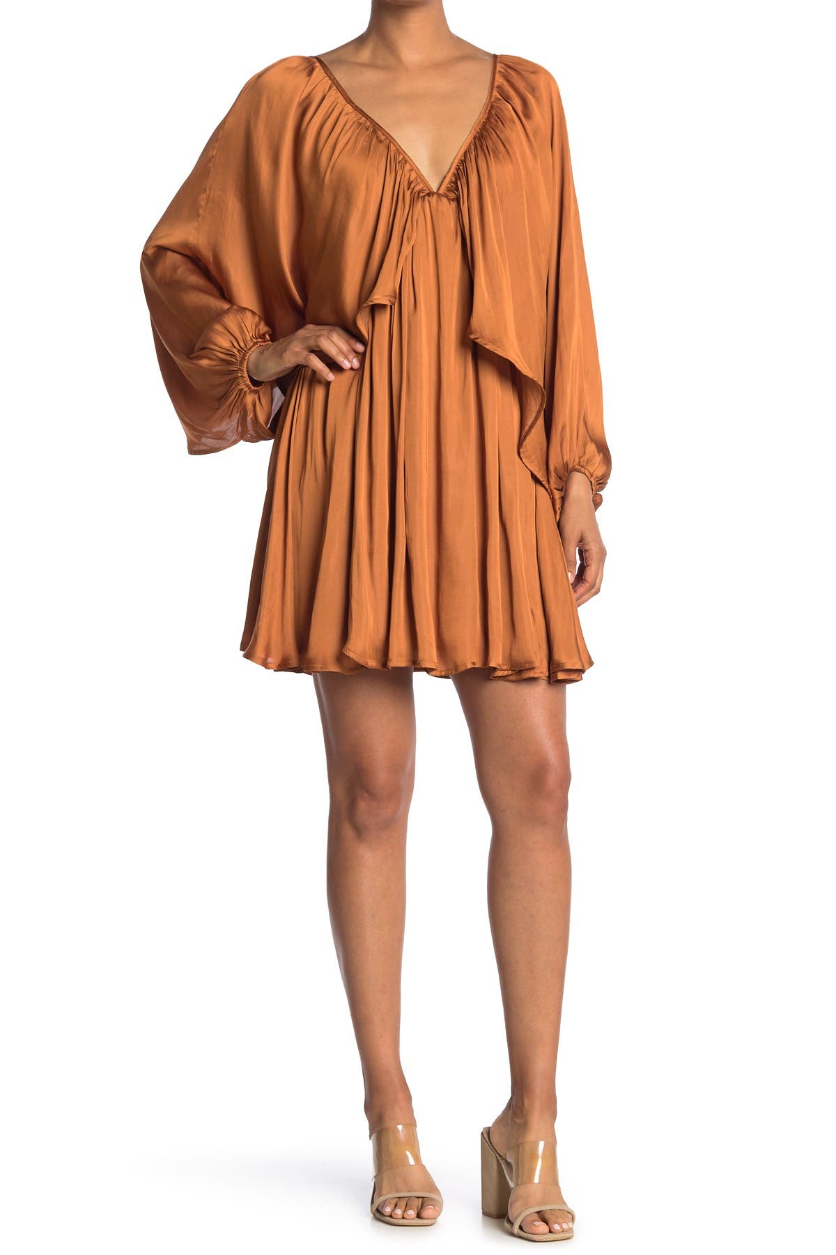 ONE ONE SIX Shirred Mini Dress | Nordstromrack