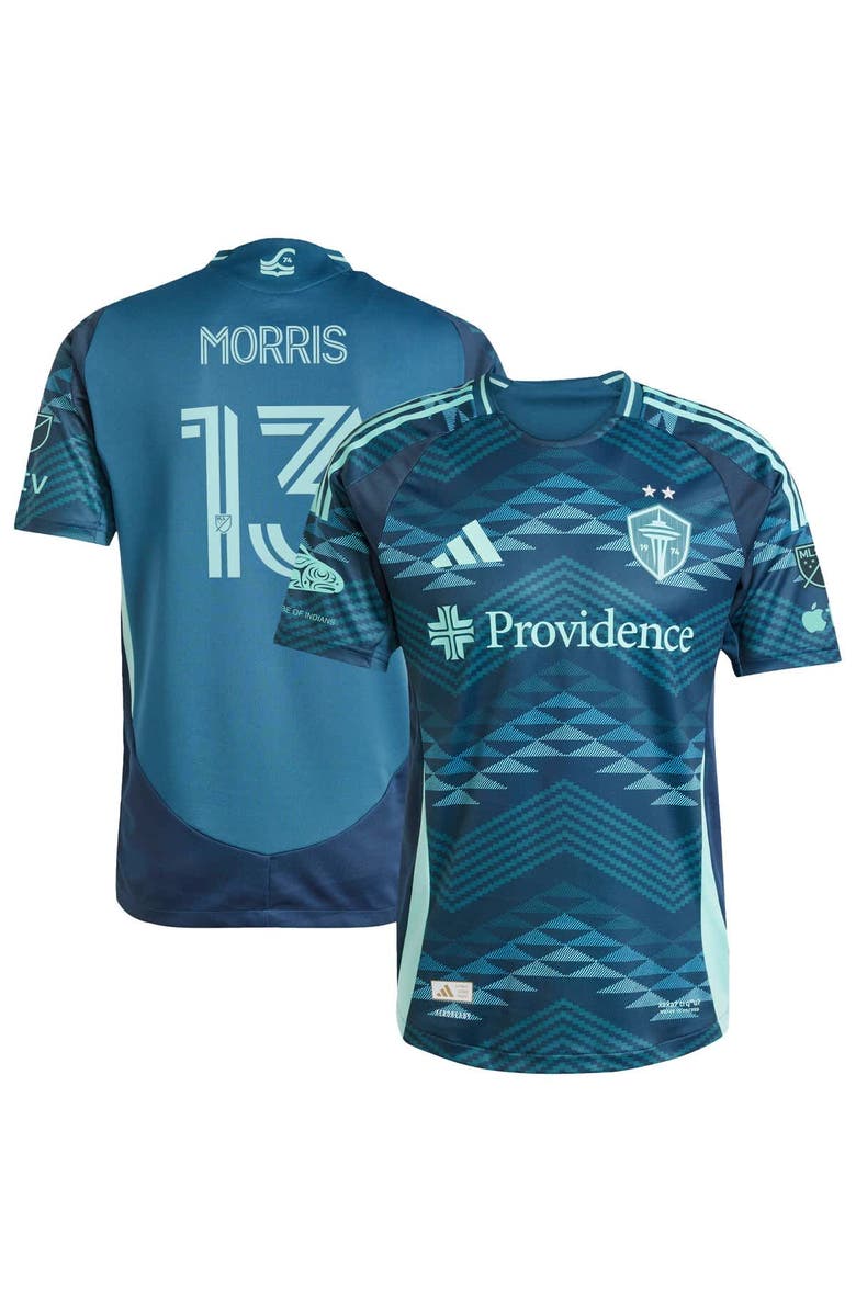 adidas Men's adidas Jordan Morris Blue Seattle Sounders FC 2025 The ...