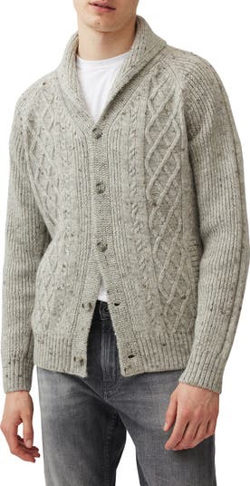 Rodd & Gunn North East Valley Wool Shawl Collar Cardigan | Nordstromrack