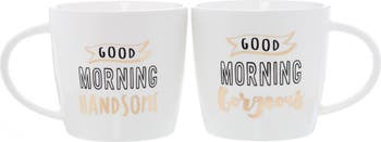 Slant Collections 'Good Morning' Ceramic Coffee Mugs | Nordstrom