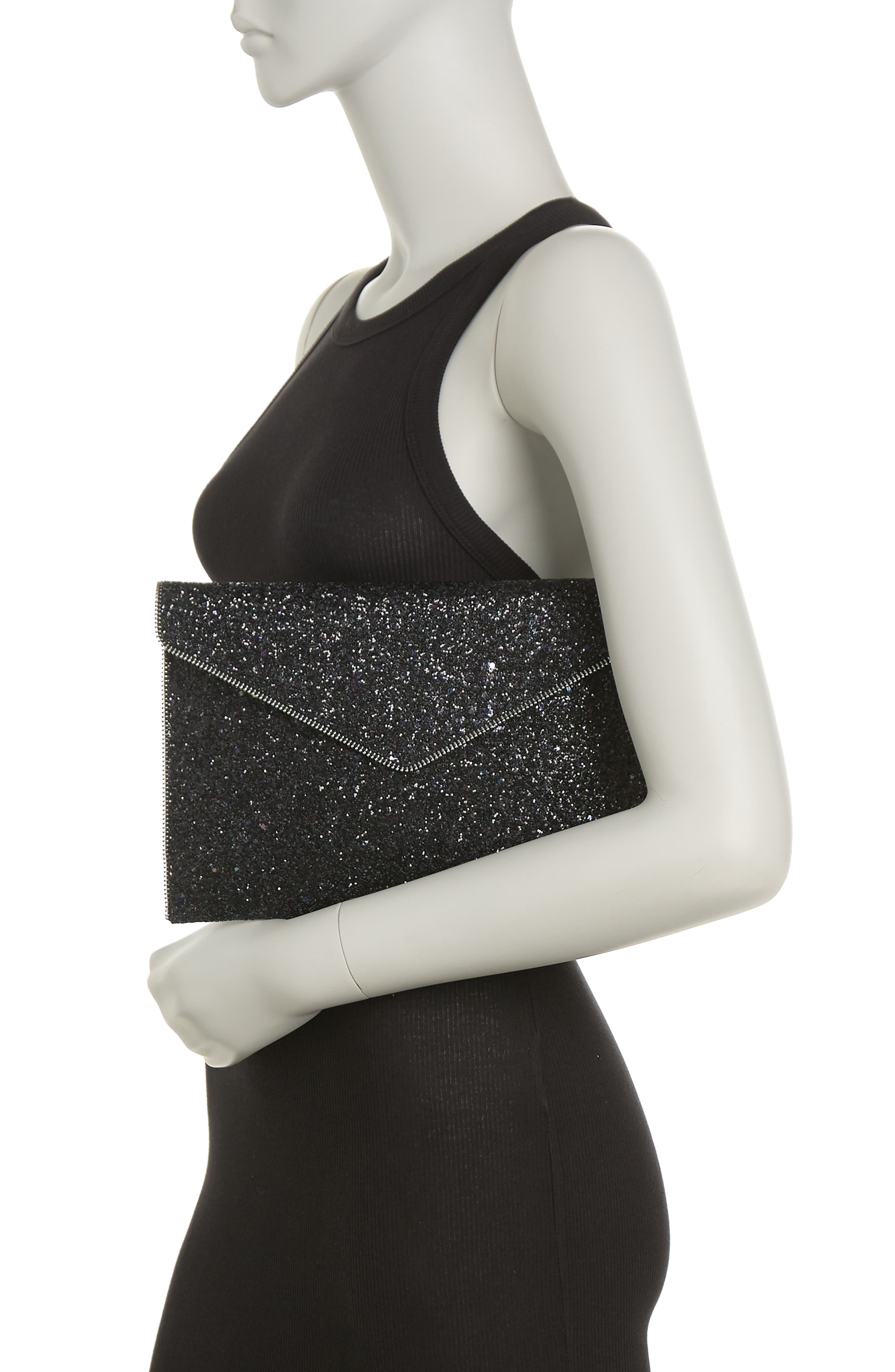 Rebecca Minkoff Leo Glitter Clutch | Nordstromrack