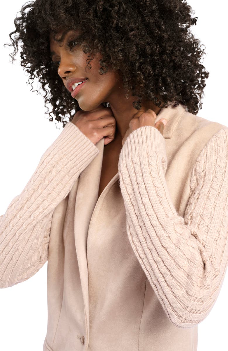 Splendid Adina Faux Suede Blazer | Nordstromrack