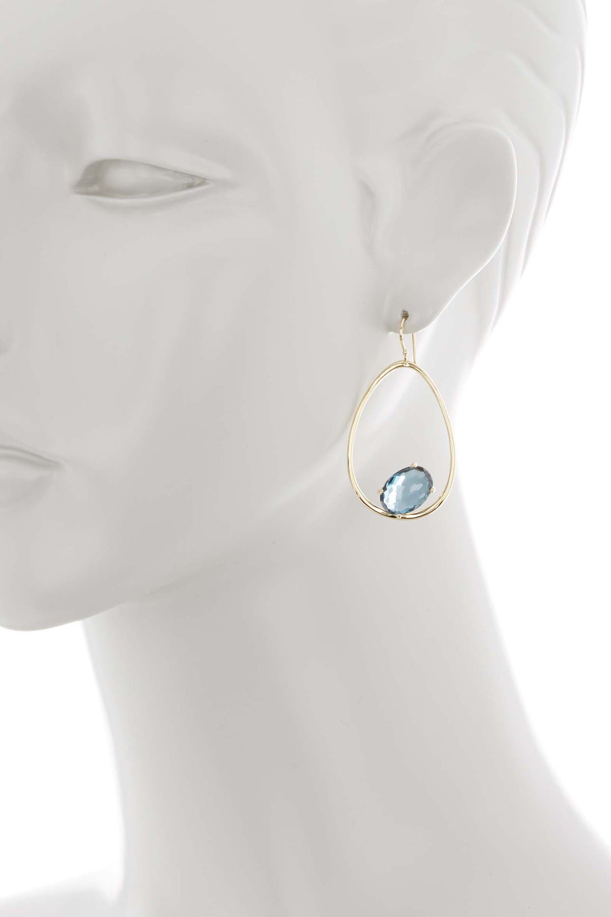 Ippolita 18K Yellow Gold Rock Candy Large Suspension Blue Topaz ...
