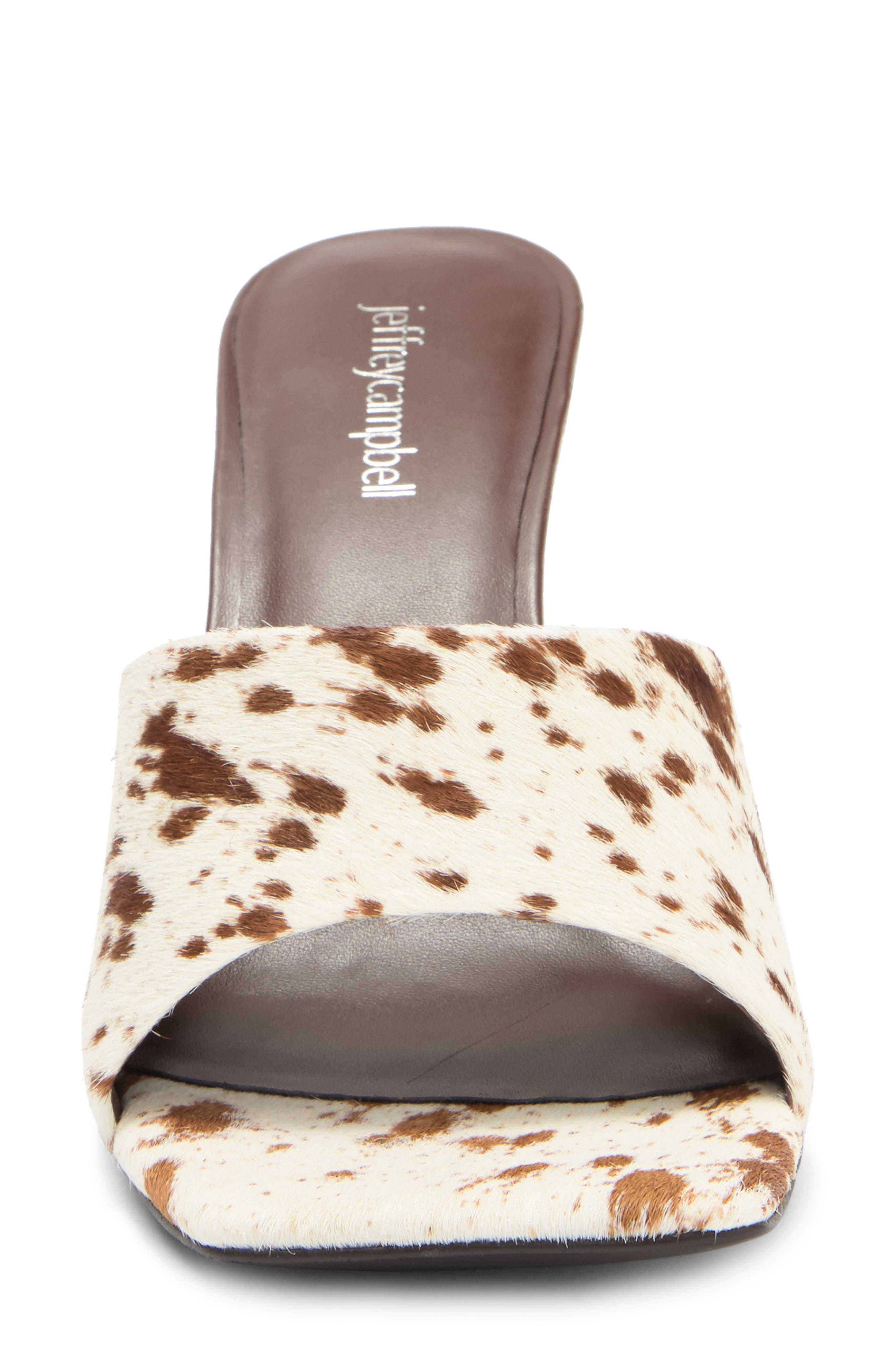 Jeffrey Campbell Capital F Genuine Calf Hair Wedge Sandal (Women ...