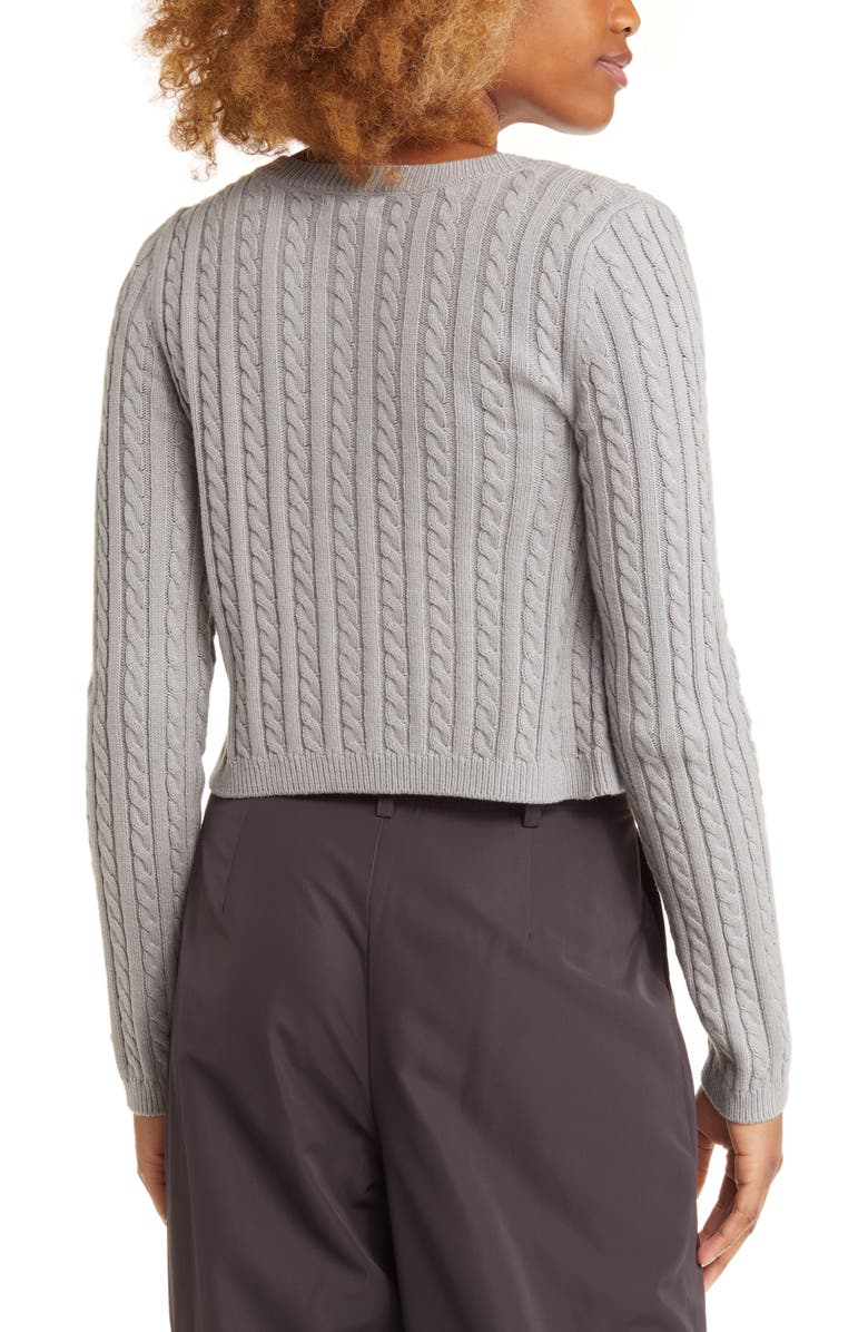 BP. Cable Crewneck Cardigan | Nordstromrack