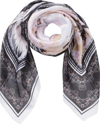 MAX STUDIO Spring Sunset Square Scarf | Nordstromrack