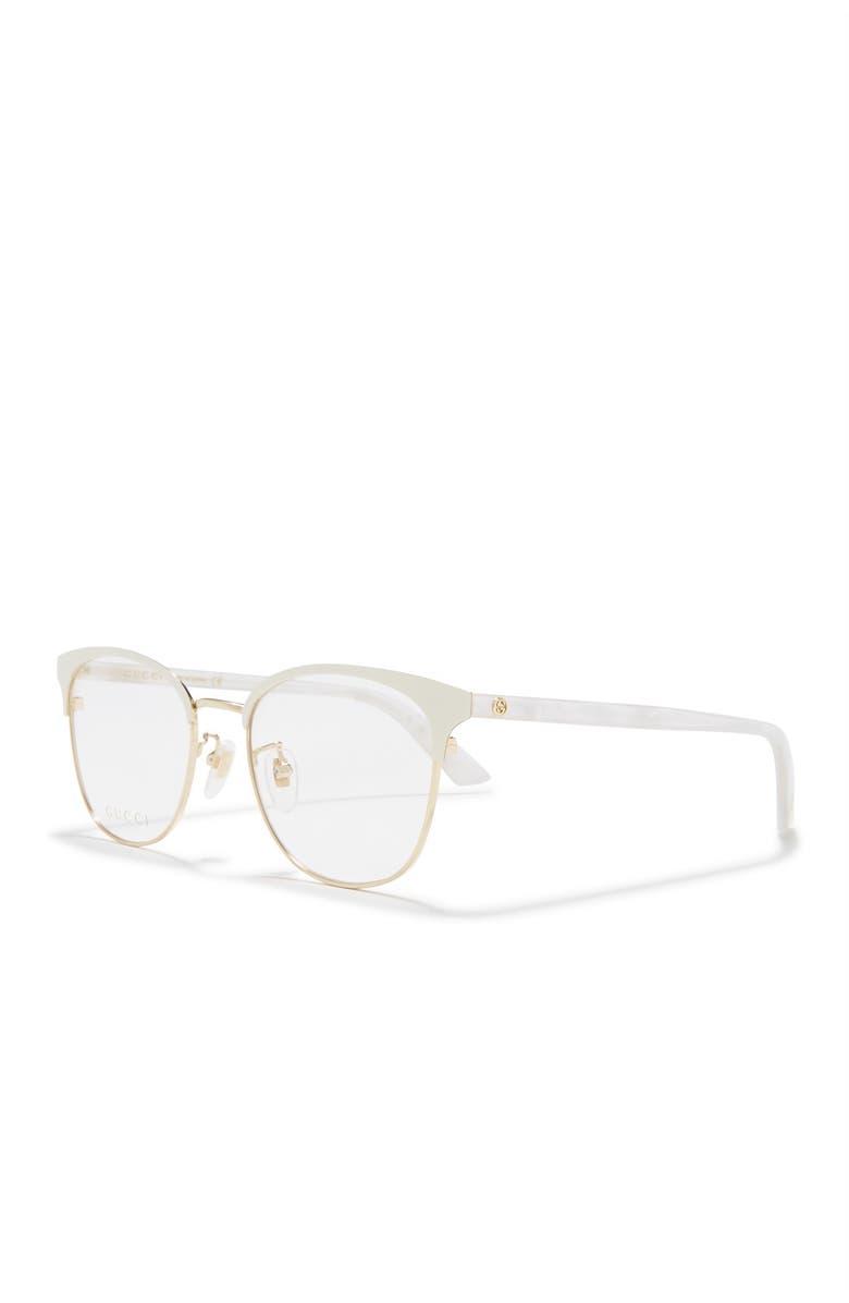 Gucci 53mm Brow Bridge Optical Frames | Nordstromrack