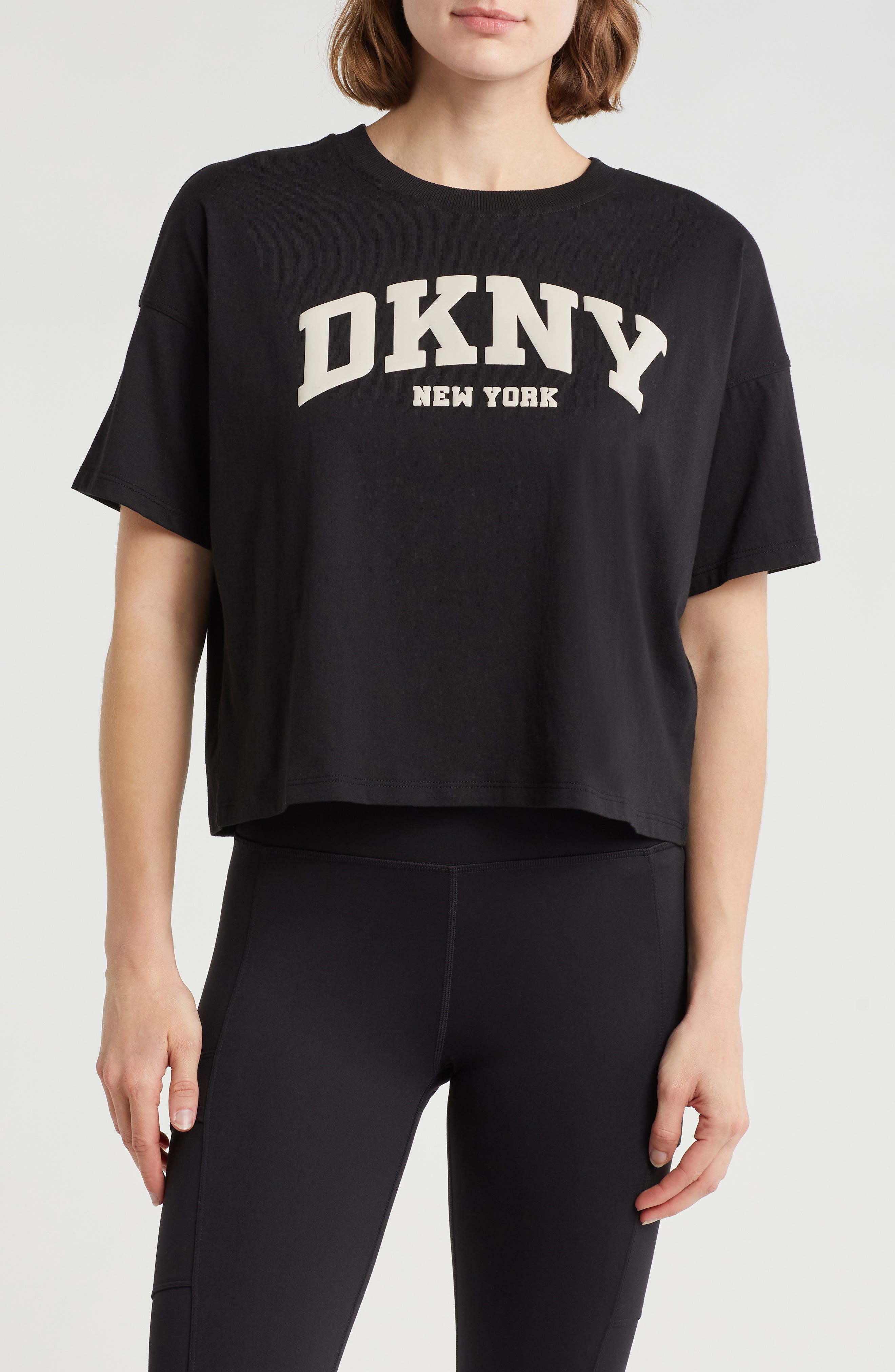 DKNY Varsity Puff Logo T-Shirt | Nordstromrack