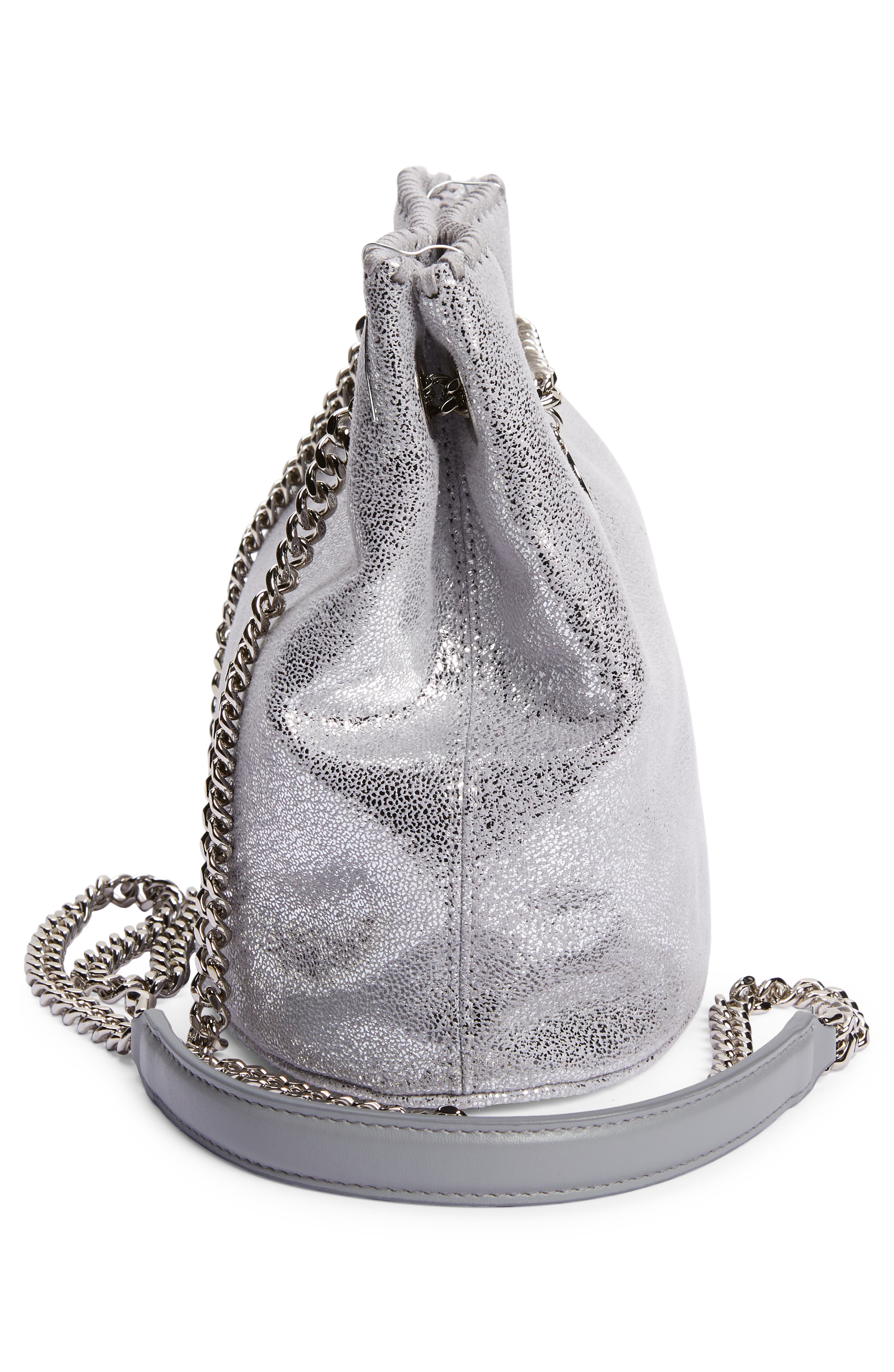 Stella McCartney Falabella Shaggy Deer Faux Leather Bucket Bag ...
