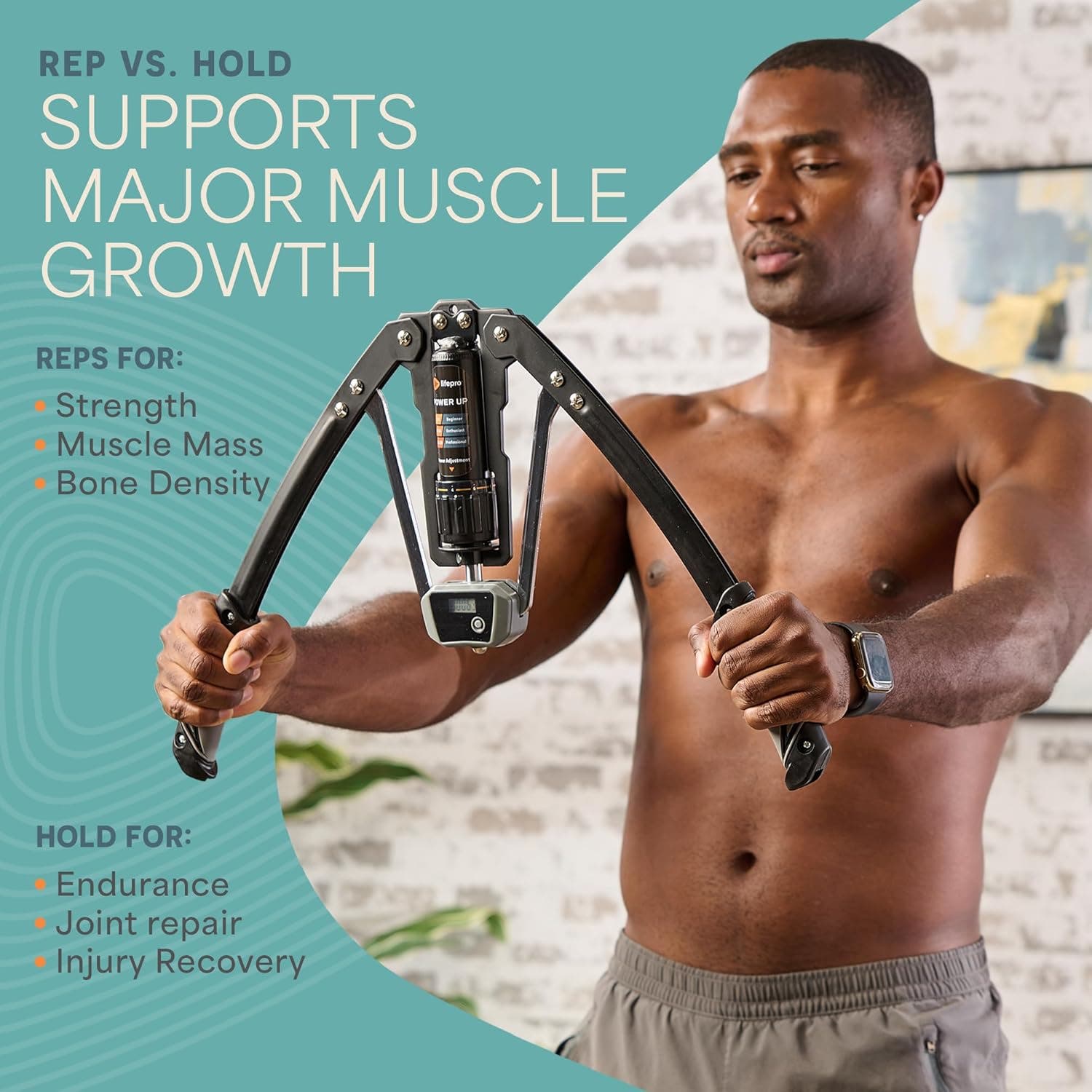 Lifepro Shredforce Chest Expander and Arm Twister Trainer Exerciser ...