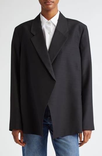 BITE Studios Polus Asymmetric Wool Blazer | Nordstrom