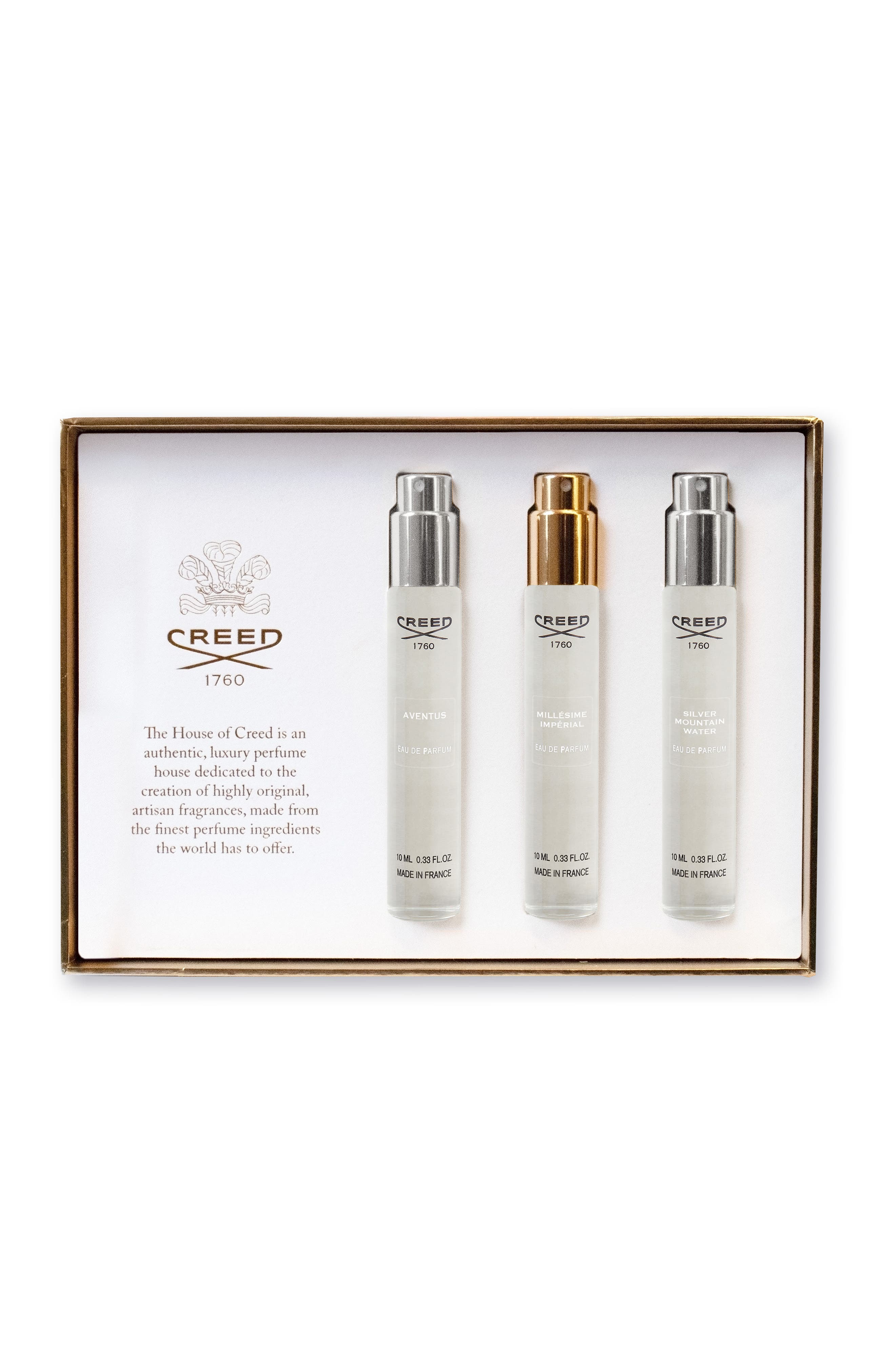 Creed Men's 3-Piece Fragrance Discovery Set $250 Value | Nordstrom