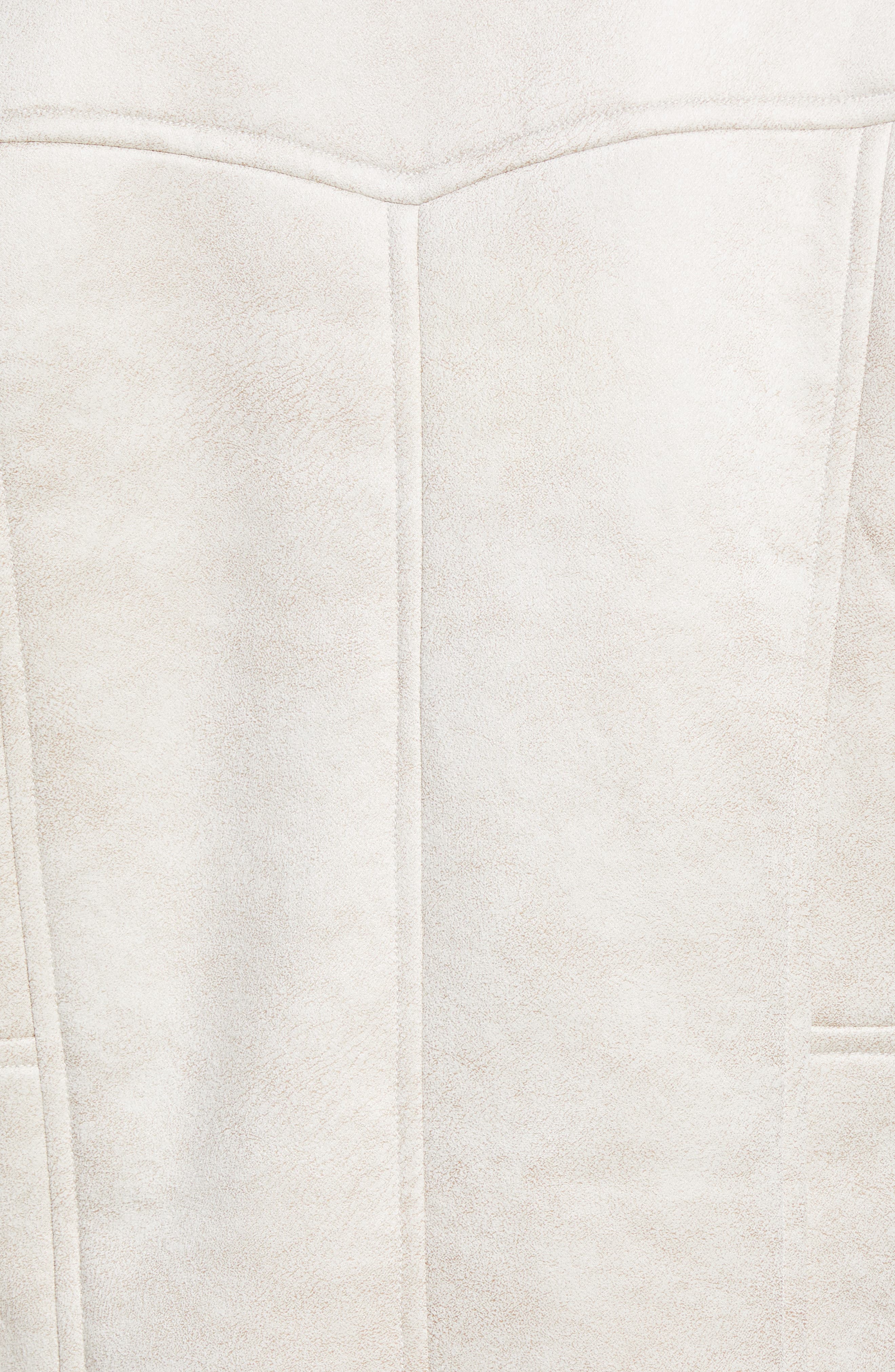 Sam Edelman Faux Fur Trim Coat | Nordstrom