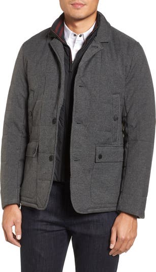Ted Baker London Jaycie Inset Bib Quilted Jacket | Nordstrom
