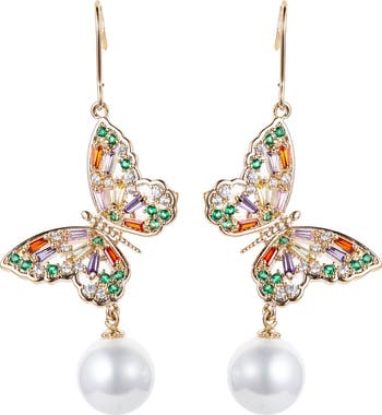 EYE CANDY LOS ANGELES Papillon Drop Earrings | Nordstromrack